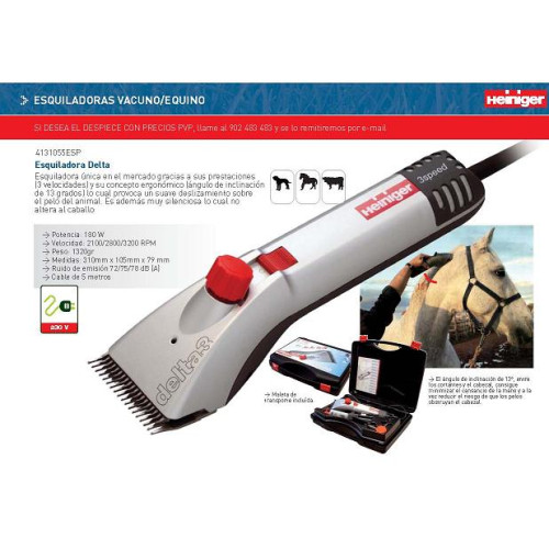 ESQUILADORA HEINIGER DELTA 3